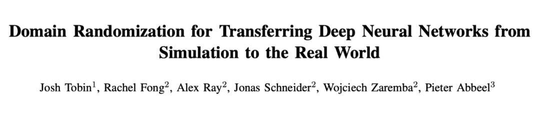 最新综述 | 强化学习中从仿真器到现实环境的迁移-CSDN博客