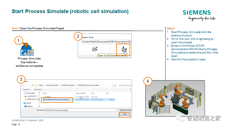 TIA Portal联合Process Simulate搞定SICAR虚拟调试实例步骤_tia+portal++sicar-CSDN博客
