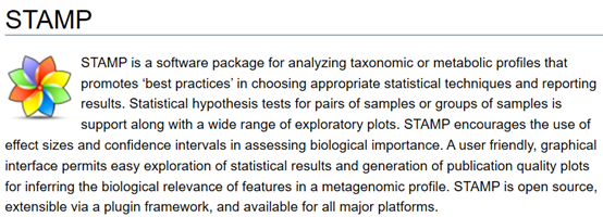 243.STAMP图形界面微生物组分析软件-CSDN博客