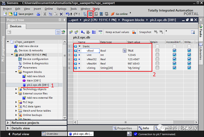 开发S7-1500 OPC UA服务器,用OPC访问PLC，使通讯更简单_uaexpert使用手册-CSDN博客