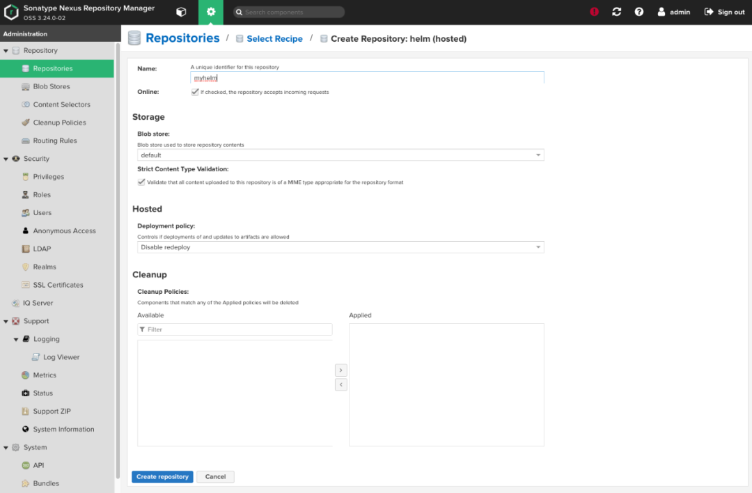 使用Nexus管理Helm Charts-CSDN博客