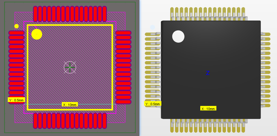 练习-使用IPC向导生成LQFP64封装-PCB系列教程2-3+_lqfp-64 管脚封装-CSDN博客