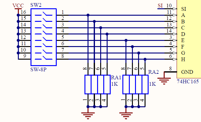 看图要仔细-设计74HC165的原理图库文件-PCB系列教程2-2_74hc165原理图-CSDN博客