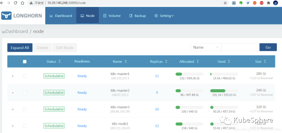 使用 Sealos + Longhorn 部署 KubeSphere v3.0.0-CSDN博客