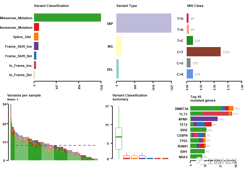 maftools | 从头开始绘制发表级oncoplot（瀑布图）_肿瘤突变瀑布图-CSDN博客
