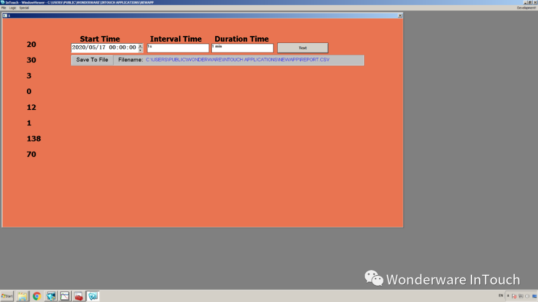 Intouch制作报表和导出Excel（手把手敲代码）_intouch数据导出csv文件-CSDN博客
