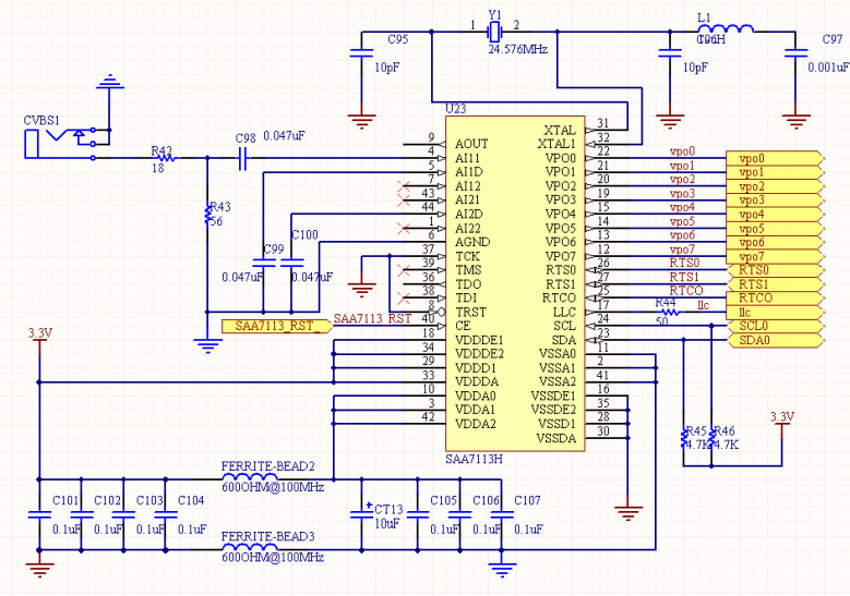 基于fpga的数字视频信号处理器设计（中）saa7113h Fpga 源码 Csdn博客