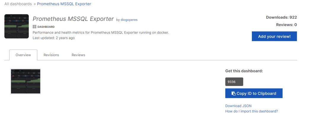 基于Prometheus+Grafana监控SQL Server数据库-CSDN博客