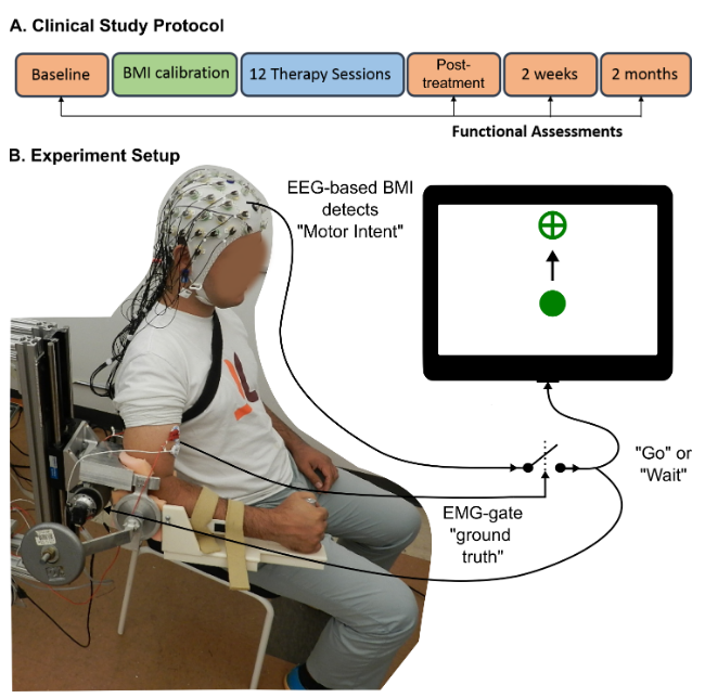 休斯顿大学提出BCI-机器人(脑-外骨骼接口系统）可以改善运动恢复_休斯敦脑机接口临床-CSDN博客
