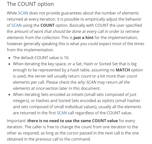 解惑：Redis的HSCAN命令中COUNT参数的"失效"场景-CSDN博客