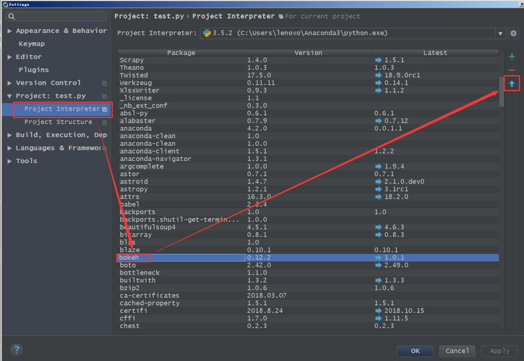 bokeh作图过程报错解决方法兼Pycharm如何升级安装包的方法-CSDN博客