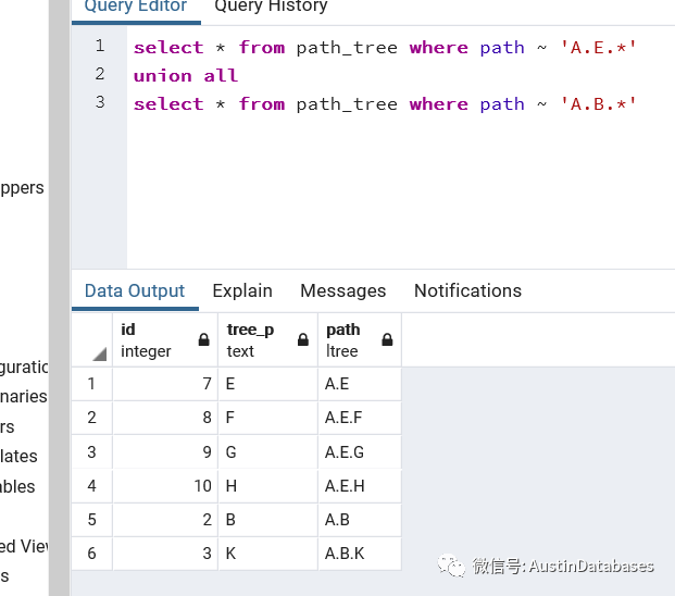 Postgresql 如何存储树形数据 处理树形数据 Csdn博客 