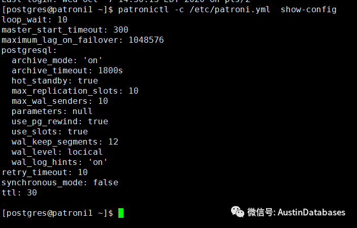 Postgresql 来自欧罗巴patroni Patroni 管理下的postgresql 怎么修改参数 7 Csdn博客 