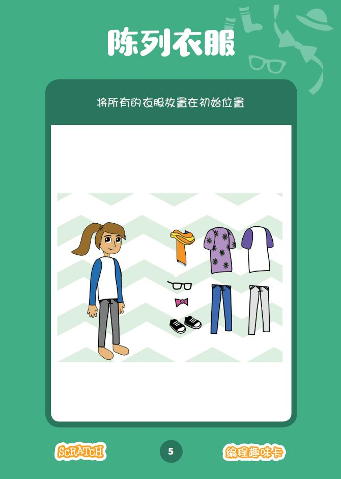 Scratch课堂丨【编程趣味卡6】换装游戏-CSDN博客