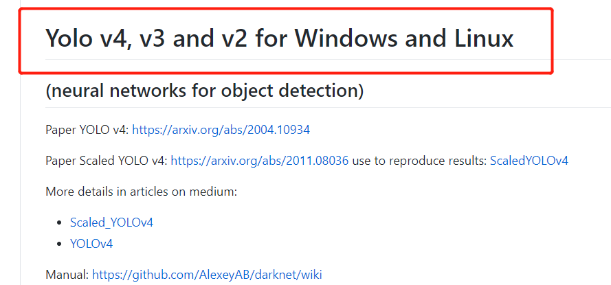 YOLOV4 和 Scaled YOLOv4 发展史、论文、各个版本代码资源分享合集 ！！！_yolov4有哪些版本-CSDN博客