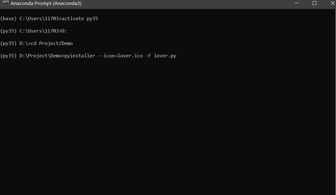 Python文件py转换为exe可执行程序，制作exe文件图标，解决图片或者视频使用相对路径出错问题 Csdn博客 