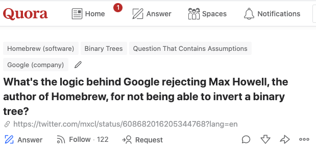 一个不会翻转二叉树的大神-CSDN博客