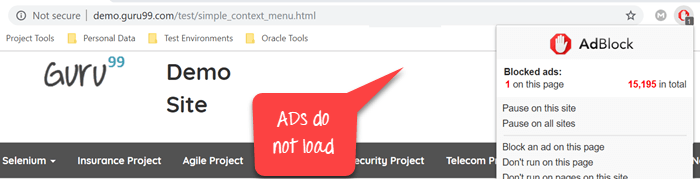 Selenium之Chrome选项和Desiredcapabilities: 禁用广告,无痕浏览,无头模式-CSDN博客