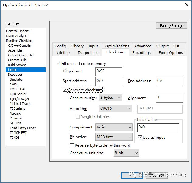 CRC calculation unit in STM32, and application of CRC check - Programmer Sought