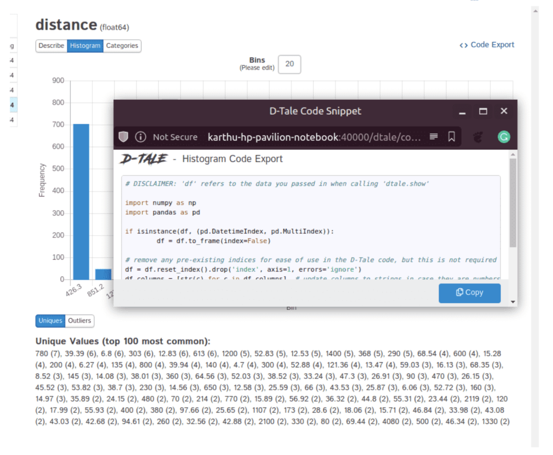 用Python的dtale库进行数据探索-CSDN博客