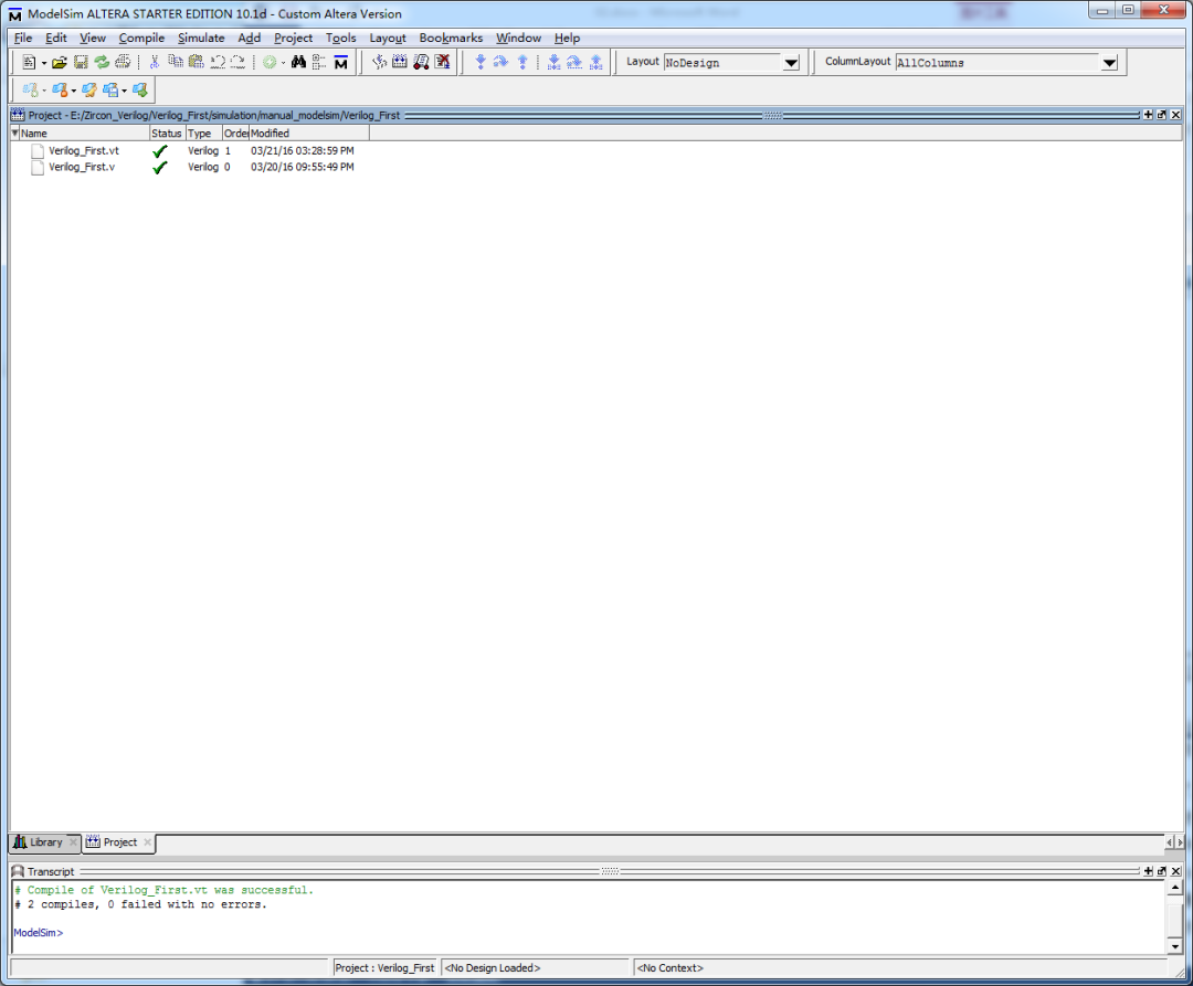 Modelsim 使用【六】modelsim手动时序仿真 Csdn博客