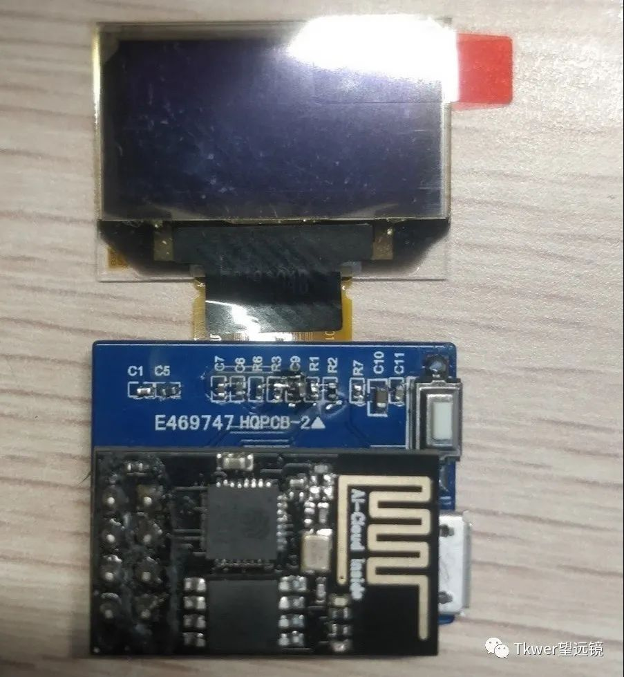 【自制分享】开源mini Esp8266 天气时钟天气时钟固件 Csdn博客 