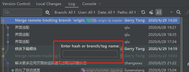 在AndroidStudio中使用Git的标记功能Tag必看_android studio git tag-CSDN博客
