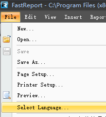 fastreport designer.exe界面设置为中文详细操作_fastreportdesigner 切换中文-CSDN博客