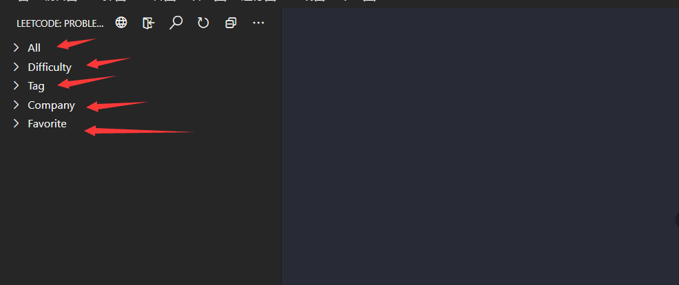 在vscode编辑器里使用leetcode插件刷题