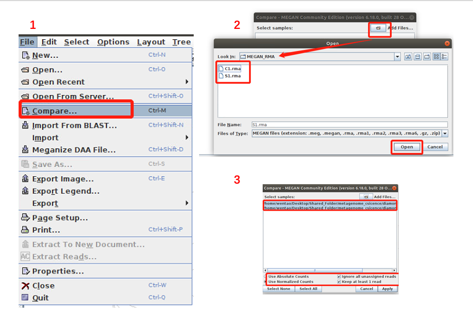 宏基因组注释和可视化神器MEGAN入门_megan软件-CSDN博客