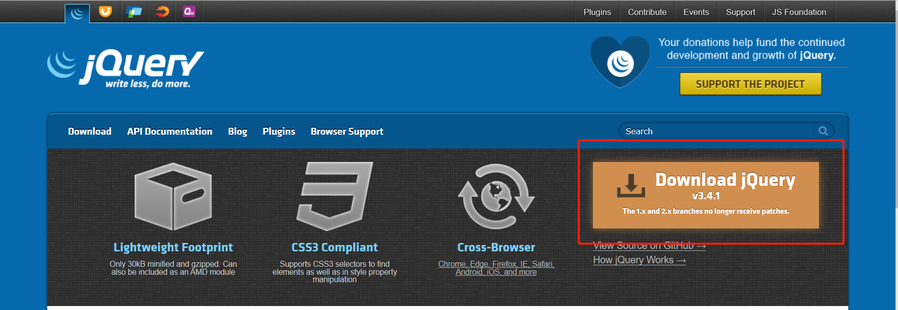 JQuery简介与配置_jquery配置-CSDN博客