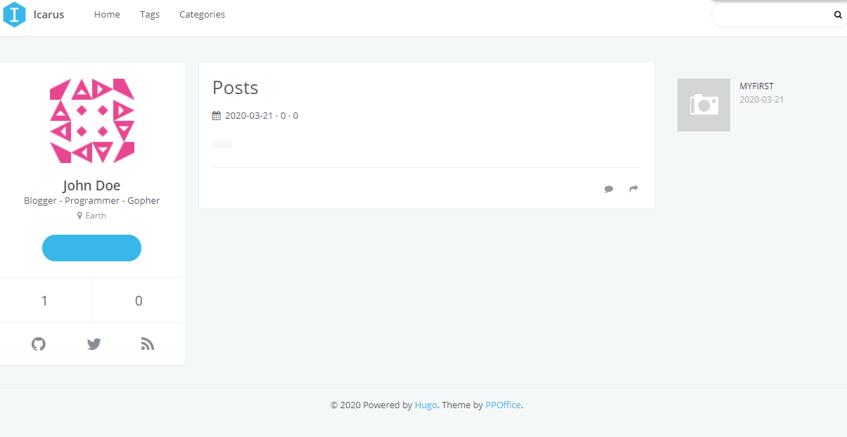 hugo搭建个人博客(一)-本地部署_hugo本地怎么运行-CSDN博客