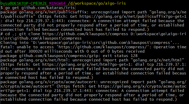 Golang实现iris框架最小功能的mvciris Golang 项目结构 Csdn博客