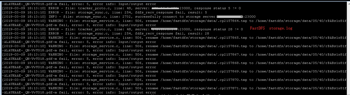 Fastdfs文件目录文件数太多引起的操作系统异常kernel Ext4 Fs Warning Device Dm 2 Ext4dxaddentry Directory 