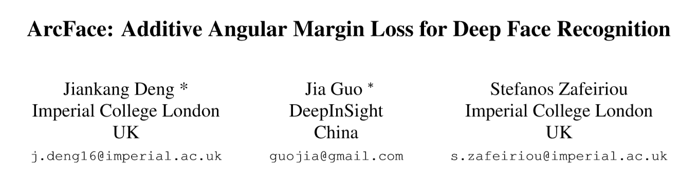 人脸识别——Arcface论文详解_arcface网络结构-CSDN博客