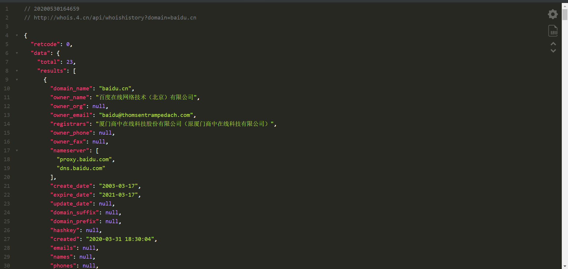 域名Whois查询API，域名Whois，域名历史Whois-CSDN博客