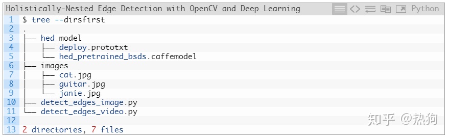 边缘检测 使用 Opencv 和 深度学习 进行 整体嵌套边缘检测深度学习 边缘检测 Csdn博客 