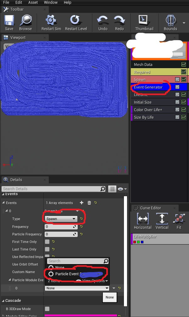UE4:How to use UParticleModuleEventSendToGame_particle module events to send to game-CSDN博客