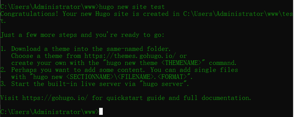 hugo搭建个人博客，并部署到Gitee，构建个人网站_hugo gitee-CSDN博客