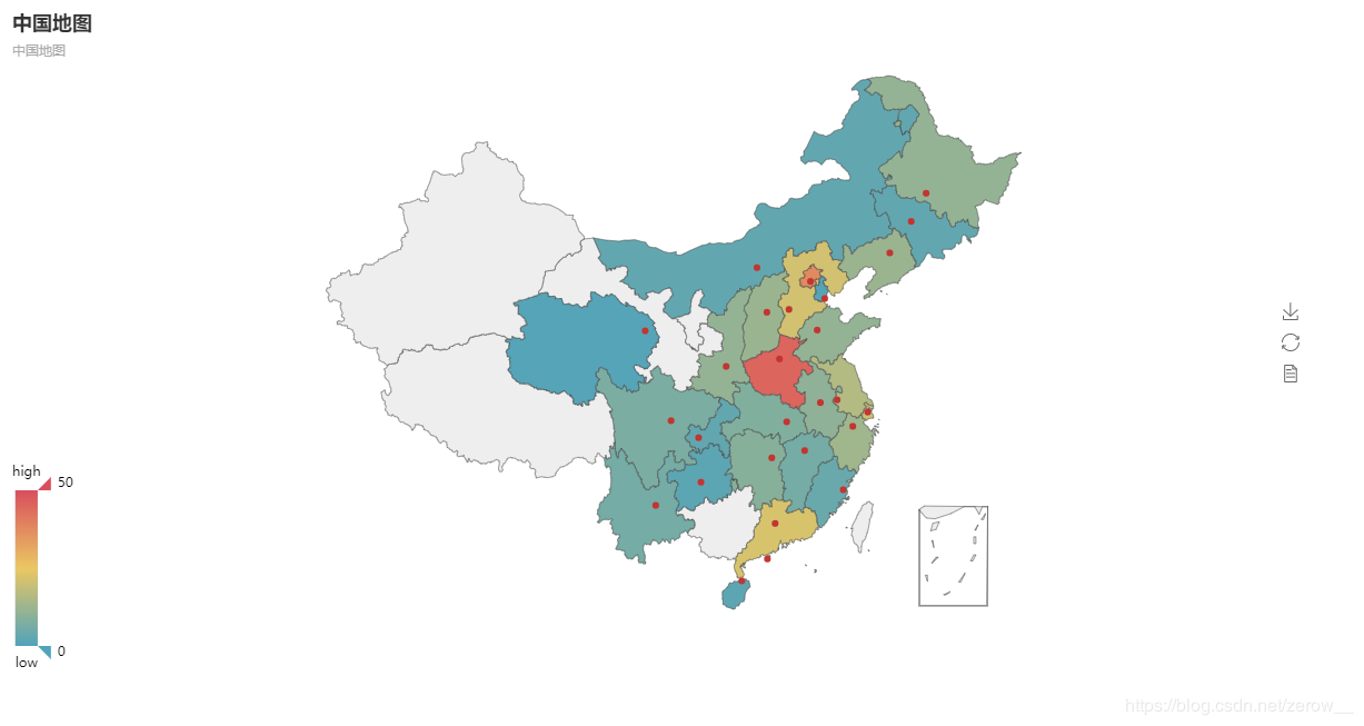 利用python画各类世界、中国、区县地图（转）_python 中国区县地图-CSDN博客