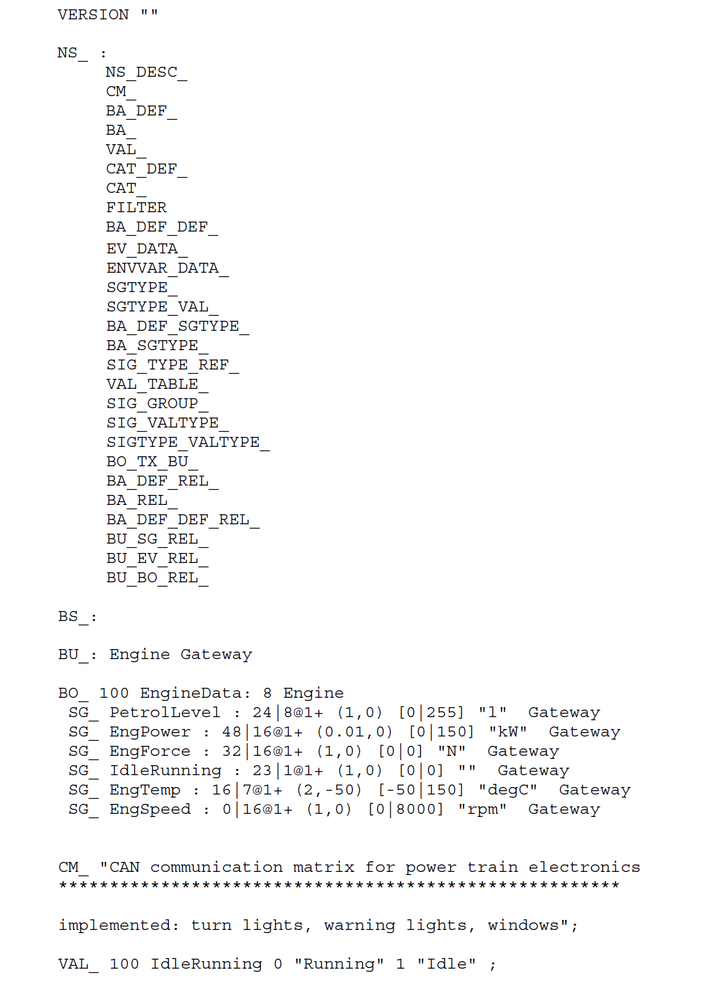 DBC文件格式解析_sdb文件与dbc文件-CSDN博客