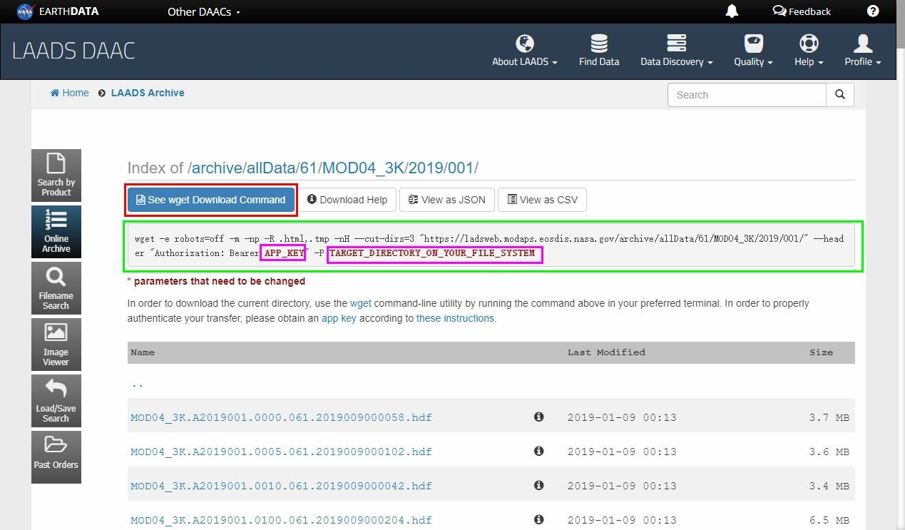 【MODIS】MODIS数据的两种批量下载方法 - Python和Wget_modis批量下载-CSDN博客
