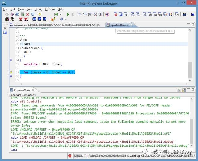 UEFI development and debugging under Linux/GNU toolchain environment ...