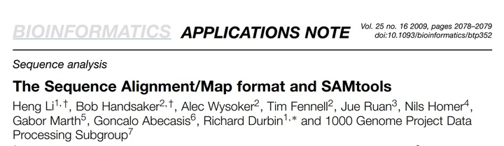 Samtools安装与使用_samtool 线程-CSDN博客