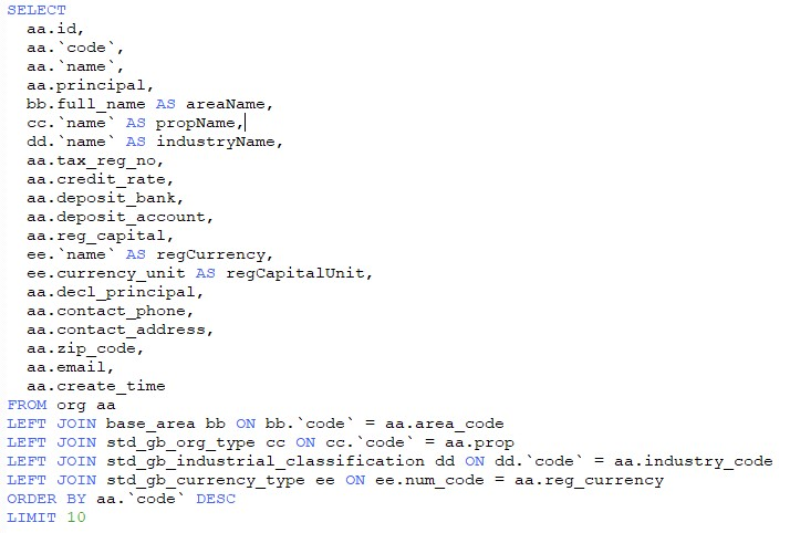 Mysql数据库10万条数据多表联合查询速度过慢解决方案mysql的数据超过10万条后查询性能降低 Csdn博客 5765