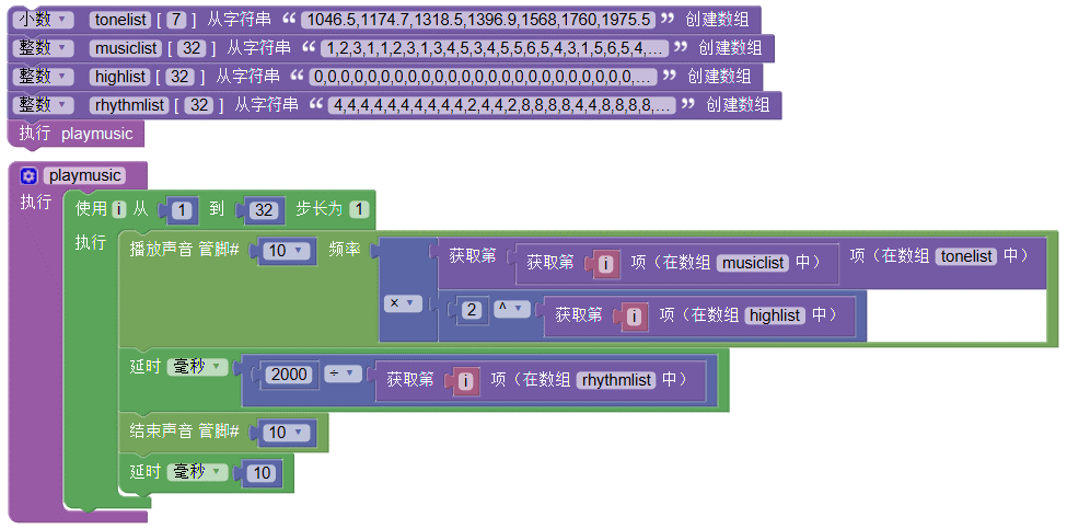玩转Mixly – 7、Arduino AVR编程 之 数组_mixly数组-CSDN博客