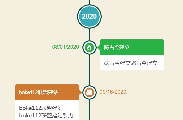 WordPress响应式纯HTML和CSS时间线插件Cool Timeline_html 响应式时间轴-CSDN博客