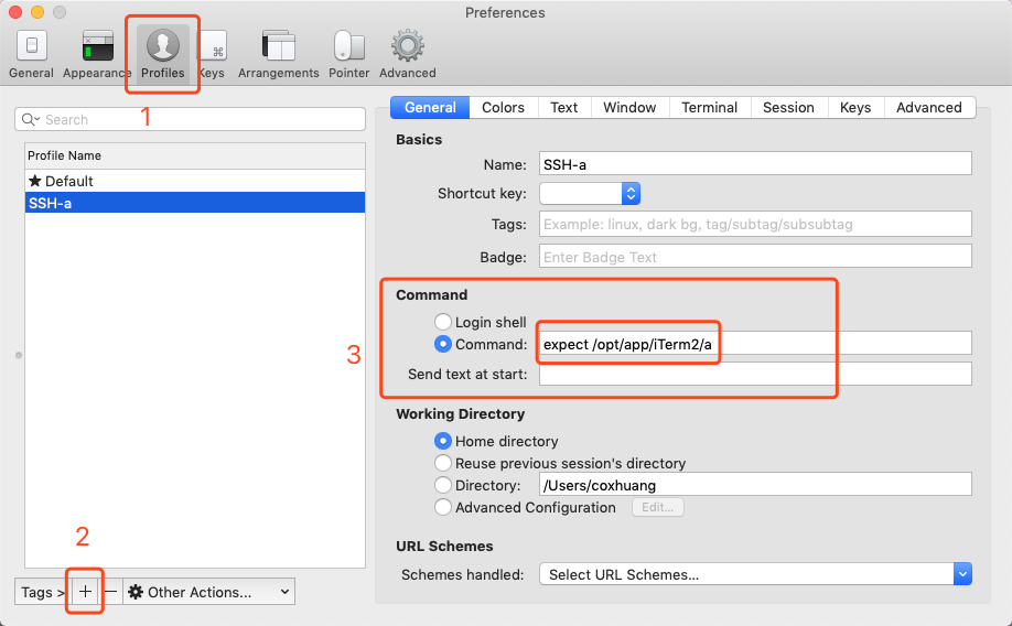 Mac iTerm2配置SSH连接服务器_iterm2 ssh-CSDN博客