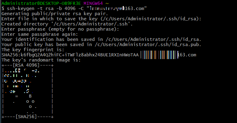 Git 配置 SSH-Key 从远程存储库 clone 项目_generating a new ssh key-CSDN博客