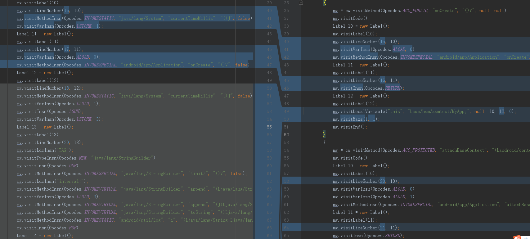 使用ASM完成编译时插桩_asm框架的函数插桩的编译市场-CSDN博客